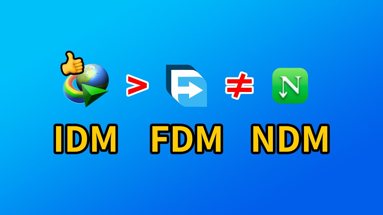 IDM的完美搭档：FDM和NDM让你的下载不再等待，探索FDM和NDM的超速秘诀，fdm软件的trackers设置 - YouTube