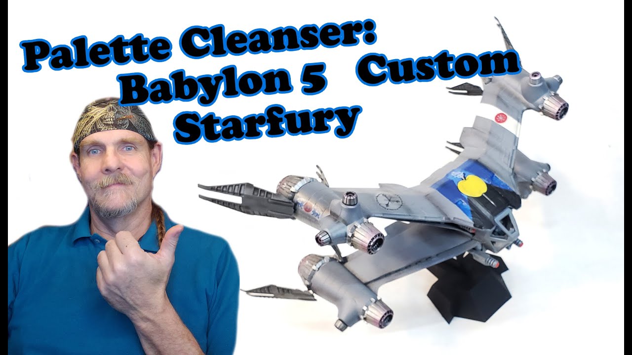 Mal's One-shot: Babylon 5 Starfury space fighter - YouTube