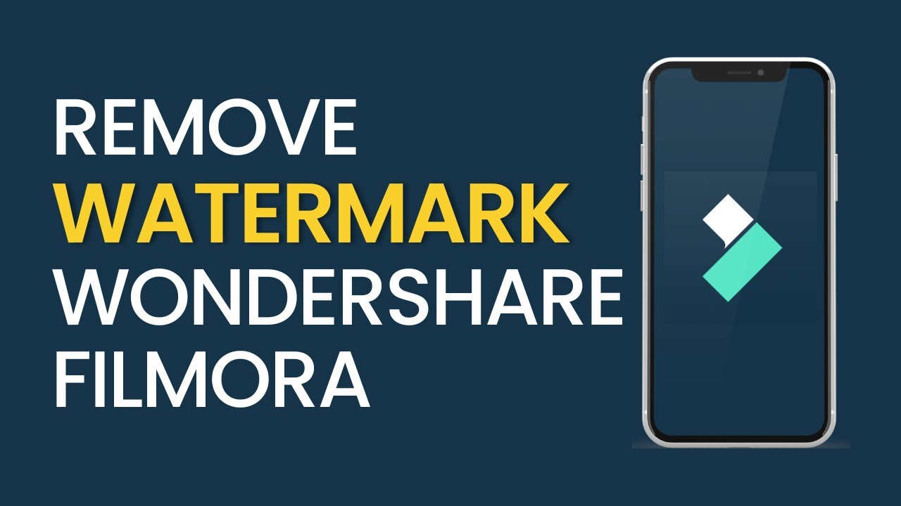 How to Remove Watermark in Wondershare Filmora - YouTube