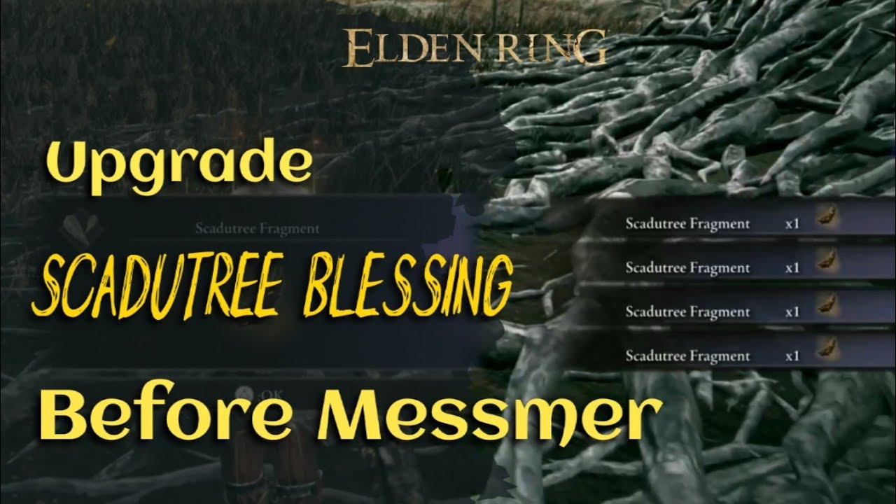 How to get 5 Scadutree Fragment at once before Messmer | Elden Ring DLC ...
