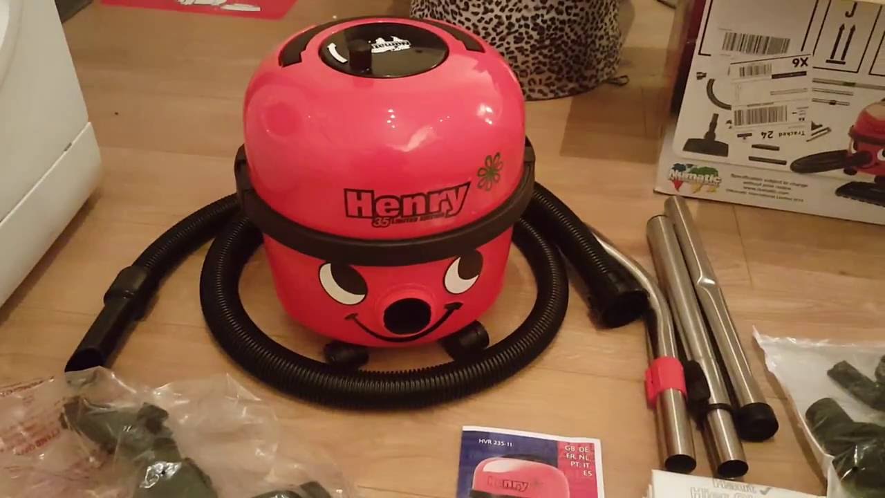 Numatic henry 35 year special edition limited edition unboxing - YouTube