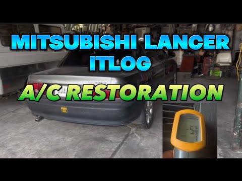 MITSUBISHI LANCER ITLOG A/C RESTORATION - YouTube