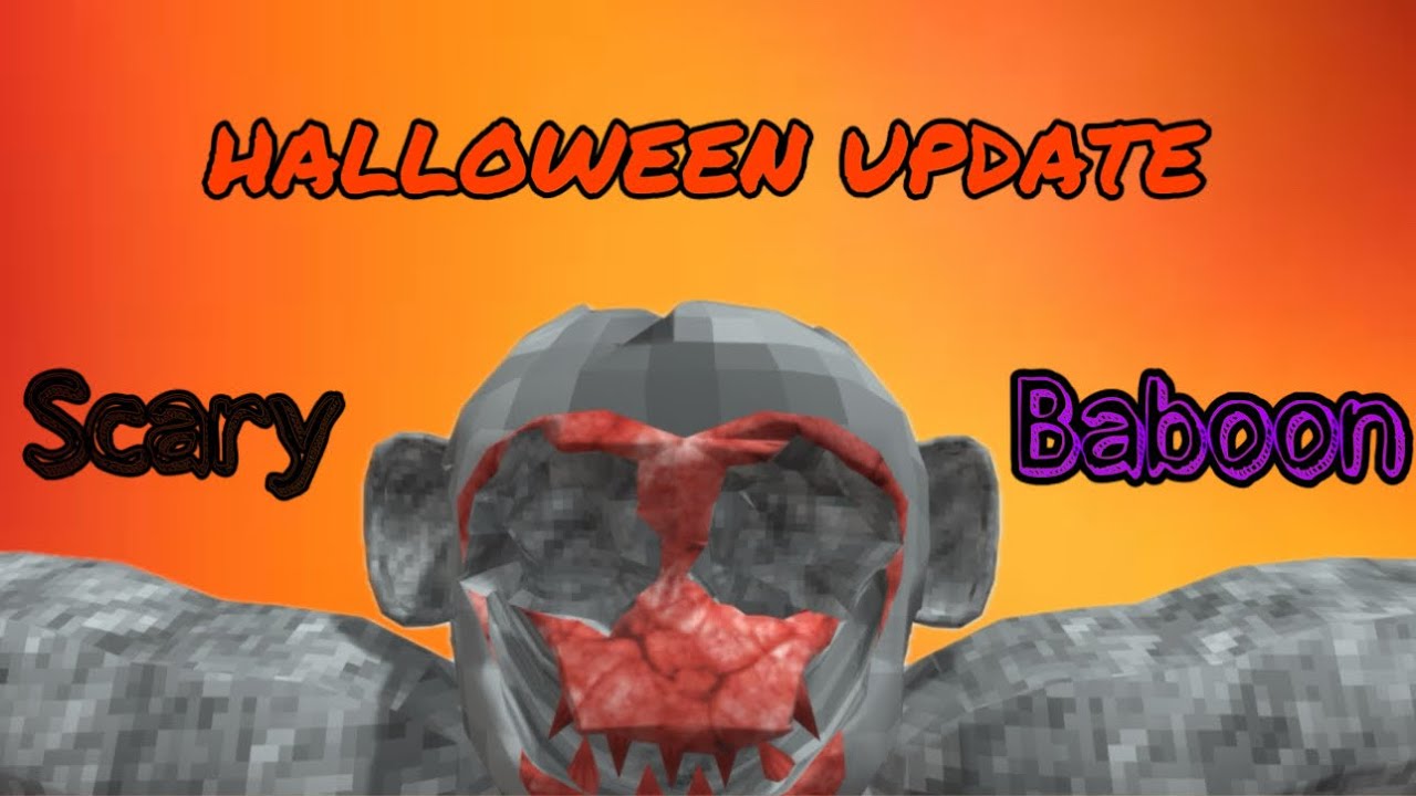 HALLOWEEN UPDATE - (Scary Baboon VR) - YouTube