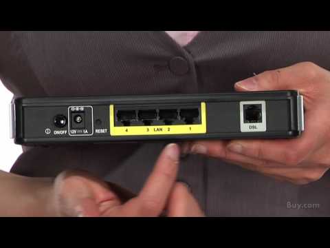 D-Link DSL-2540B ADSL Modem Ethernet Router - YouTube
