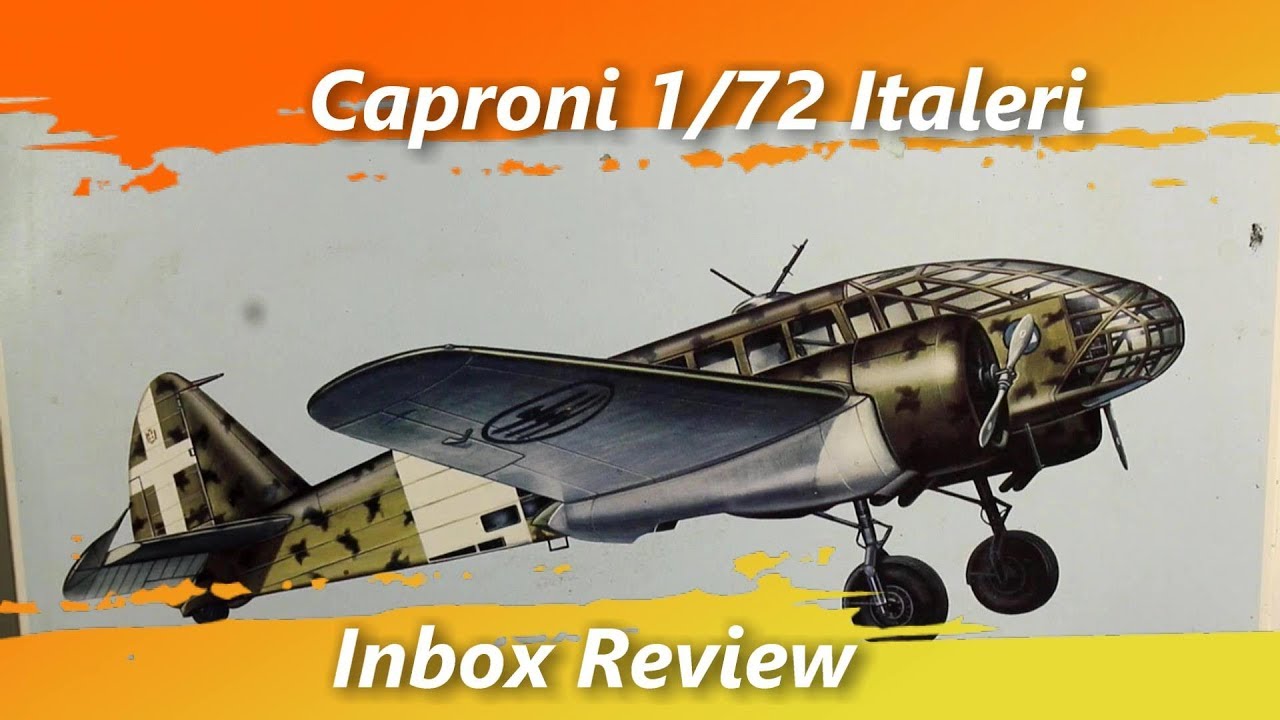 Caproni Italeri 1/72 Inbox Review - YouTube