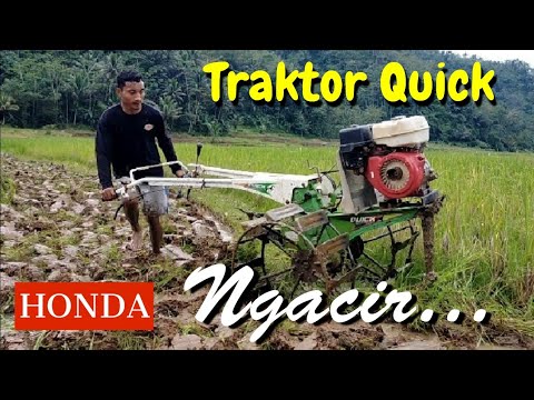 Traktor Quick Impala pakai Mesin Honda terasa lebih ringan, bikin ...