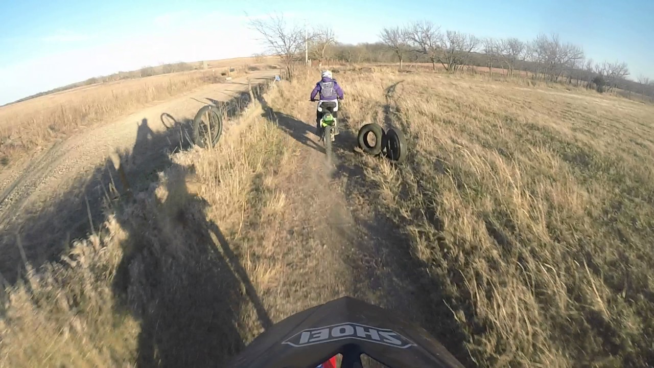 Trail Riding at Bogie's Adventures in Latham, KS - YouTube