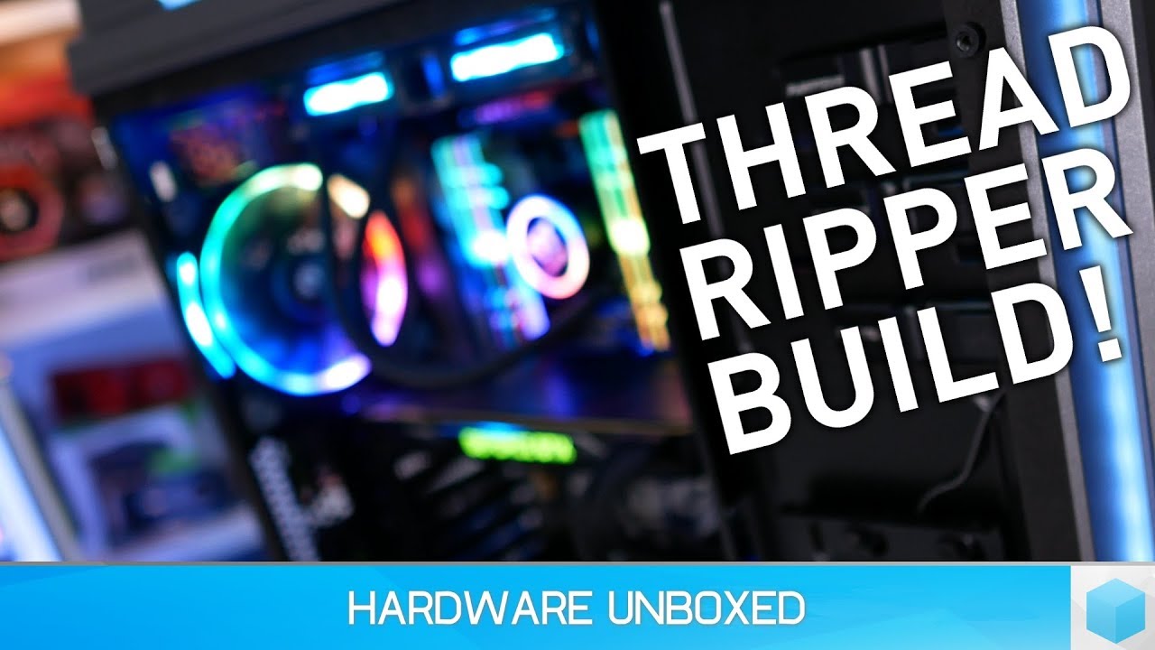 Threadripper Gets All Fancy!😵Build Video! - YouTube