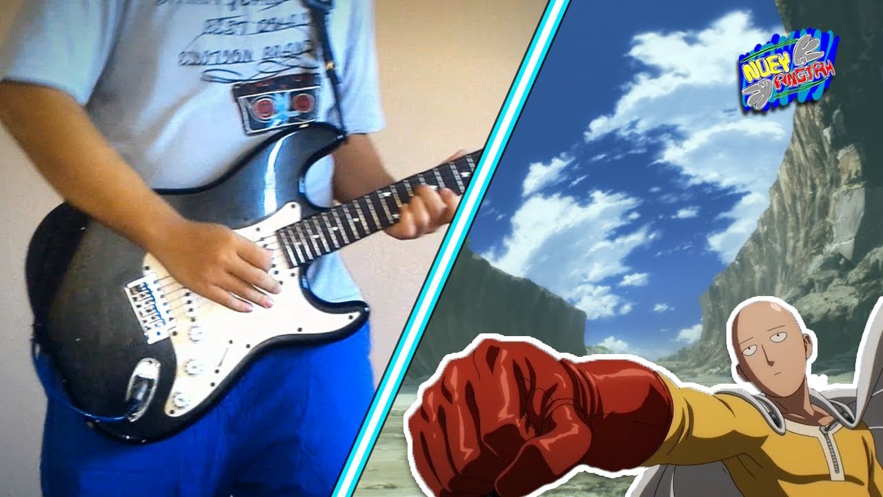 【One Punch Man OP】The hero - JAM Project [Guitar cover By Nuey angja ...