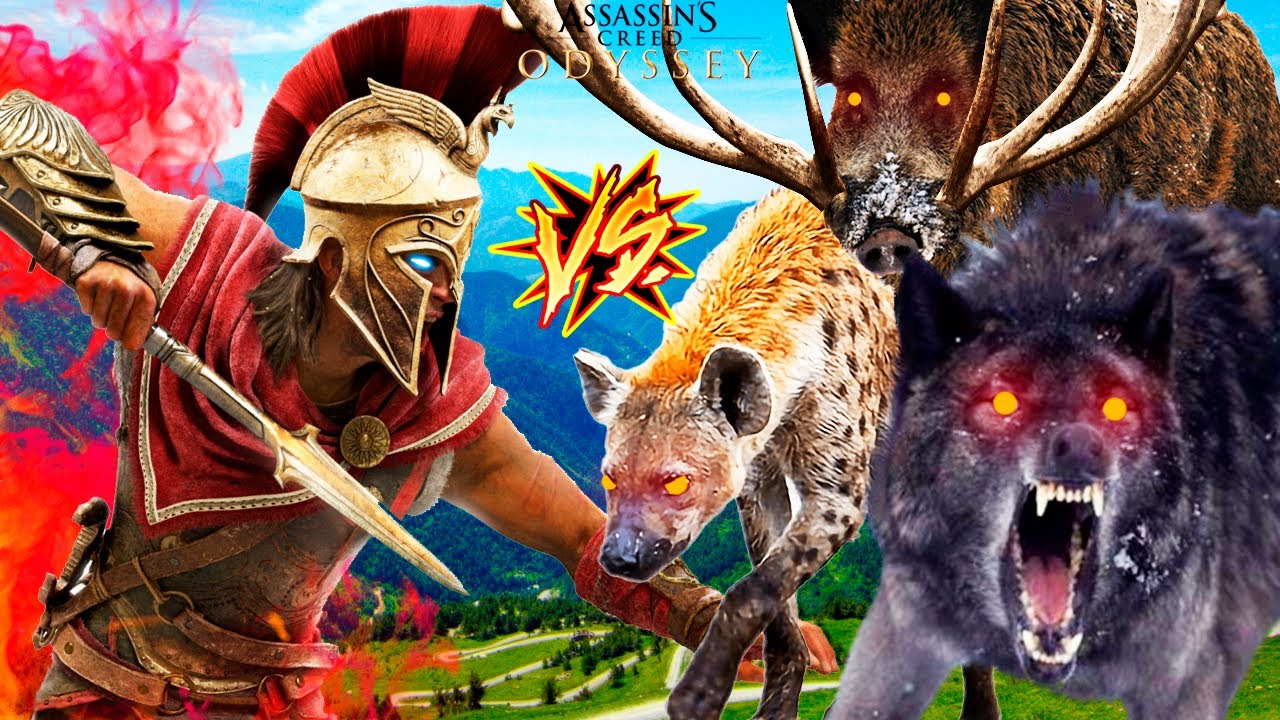 UN ESPARTANO CAZANDO ANIMALES LEGENDARIOS | ASSASSIN'S CREED ODYSSEY ...