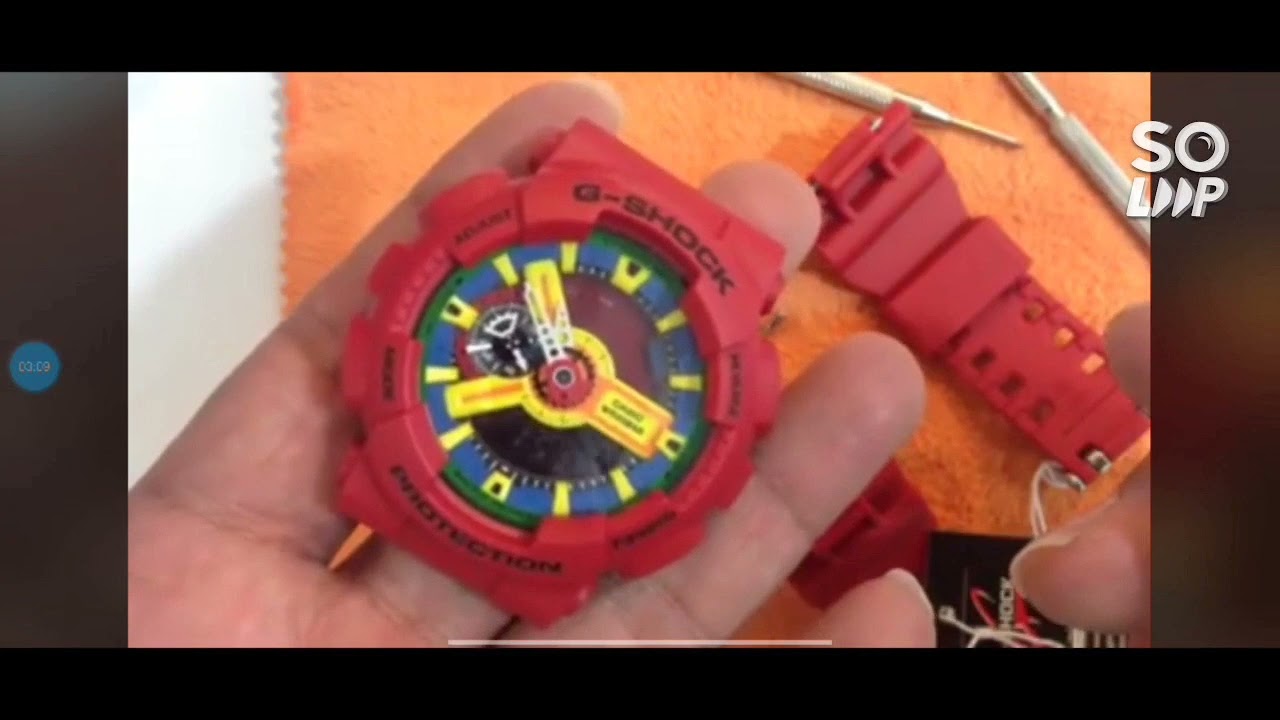 G-SHOCK拆裝教學 - YouTube