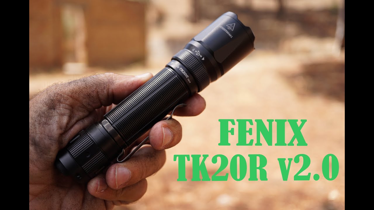 Fenix TK20R v2.0 Unboxing and Test - 3000 lumens 475m Li-ion 21700 ...