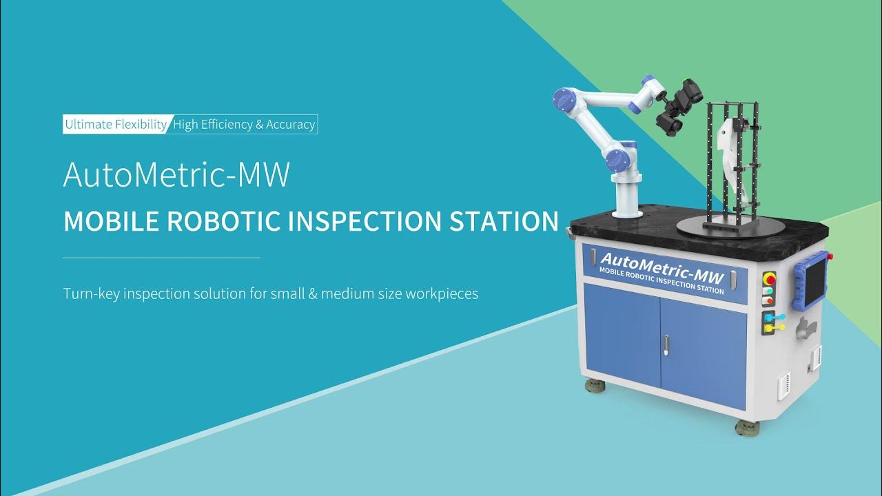 AutoMetric MW-MOBILE ROBOTIC INSPECTION STATION - YouTube