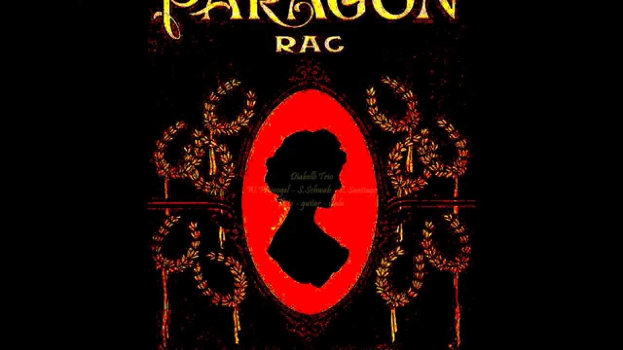 'Paragon Rag'(1909-Scott Joplin) Diabelli Trio - YouTube