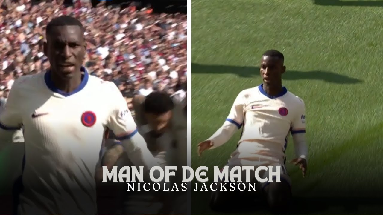 Nicolas Jackson vs West Ham | 2 Buts 1 Passe Décisive | 🇸🇳 - YouTube
