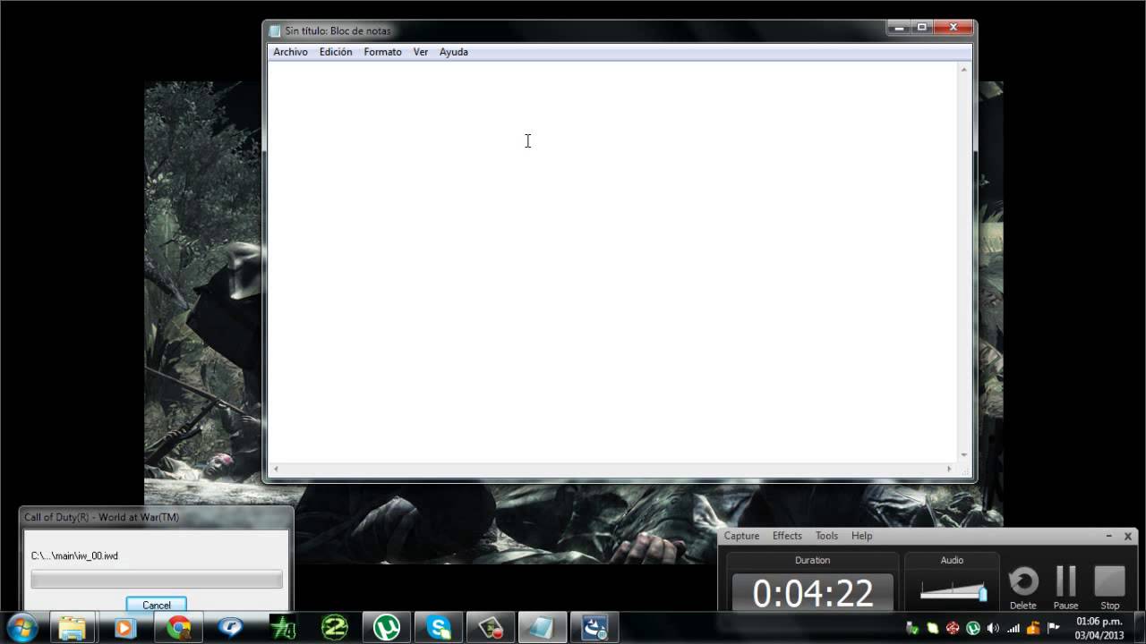 Como instalar y crakear call of duty-word at ward - YouTube