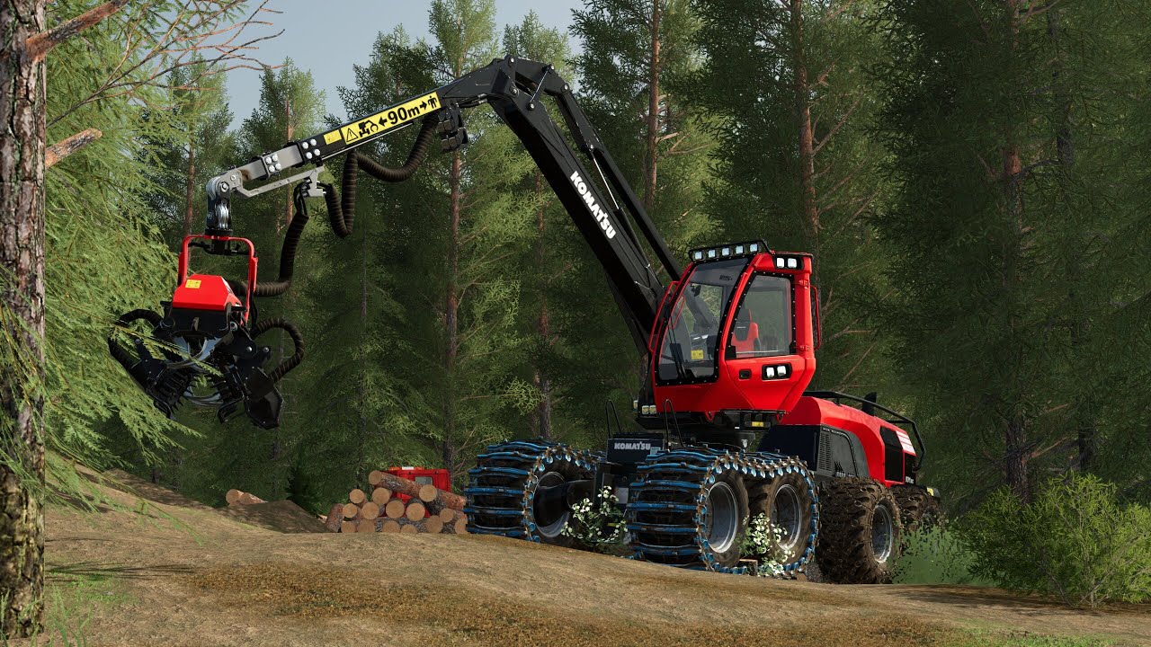 One lap done | EP. 2 | Fs22 timelapse | Forestry in Eledan - YouTube