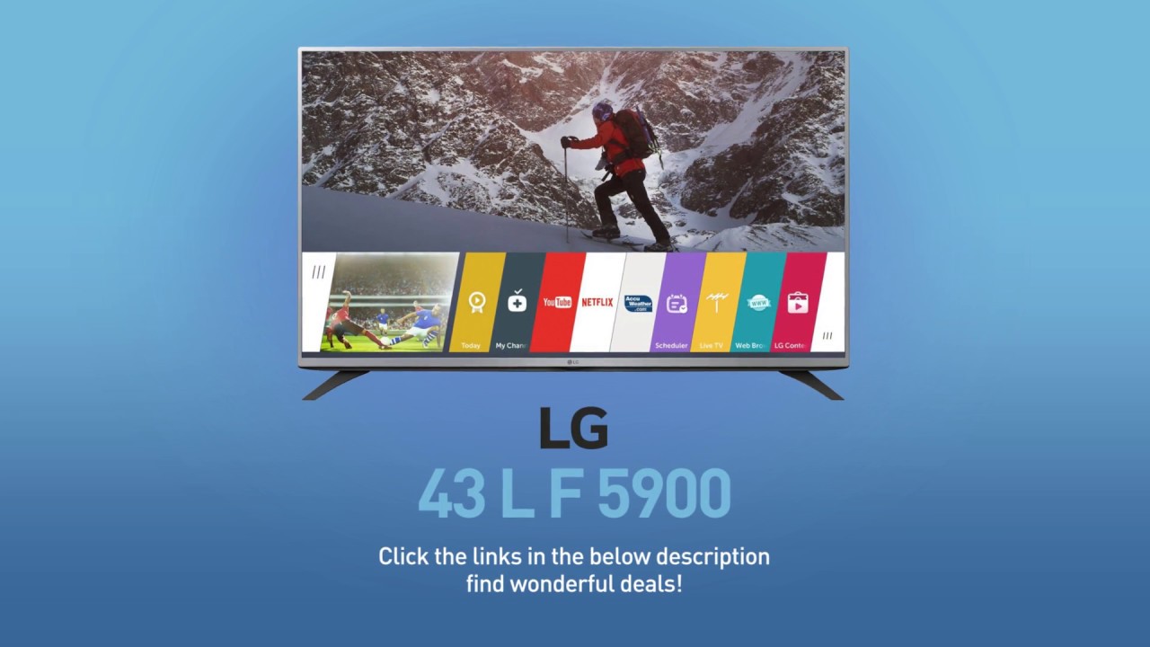 LG 43LF5900 Full HD Smart LED TV - 43inch Class // Full Specs Review # ...