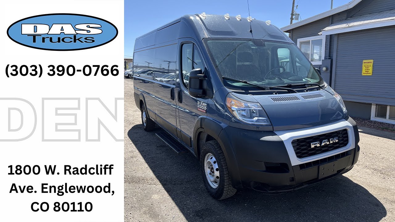 2019 RAM ProMaster 3500 - High Roof / Long Wheelbase - #51495 - YouTube
