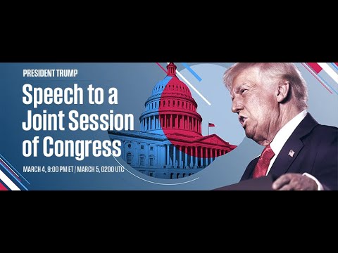 LIVE: US President Trump addresses joint session of Congress - YouTube
