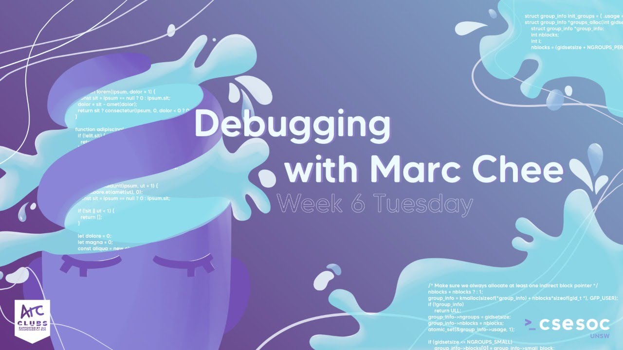 Debugging with Marc Chee - YouTube