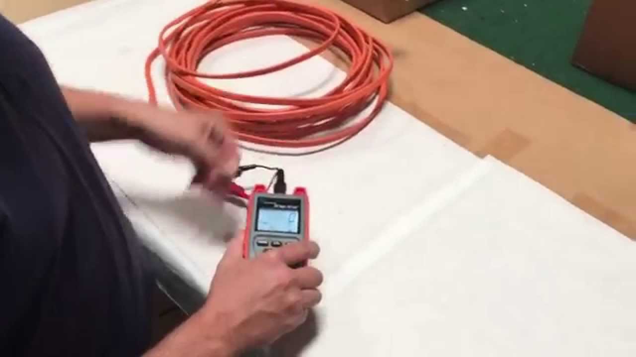 How to test cable length on the Snap Shot™ cable fault finder - YouTube