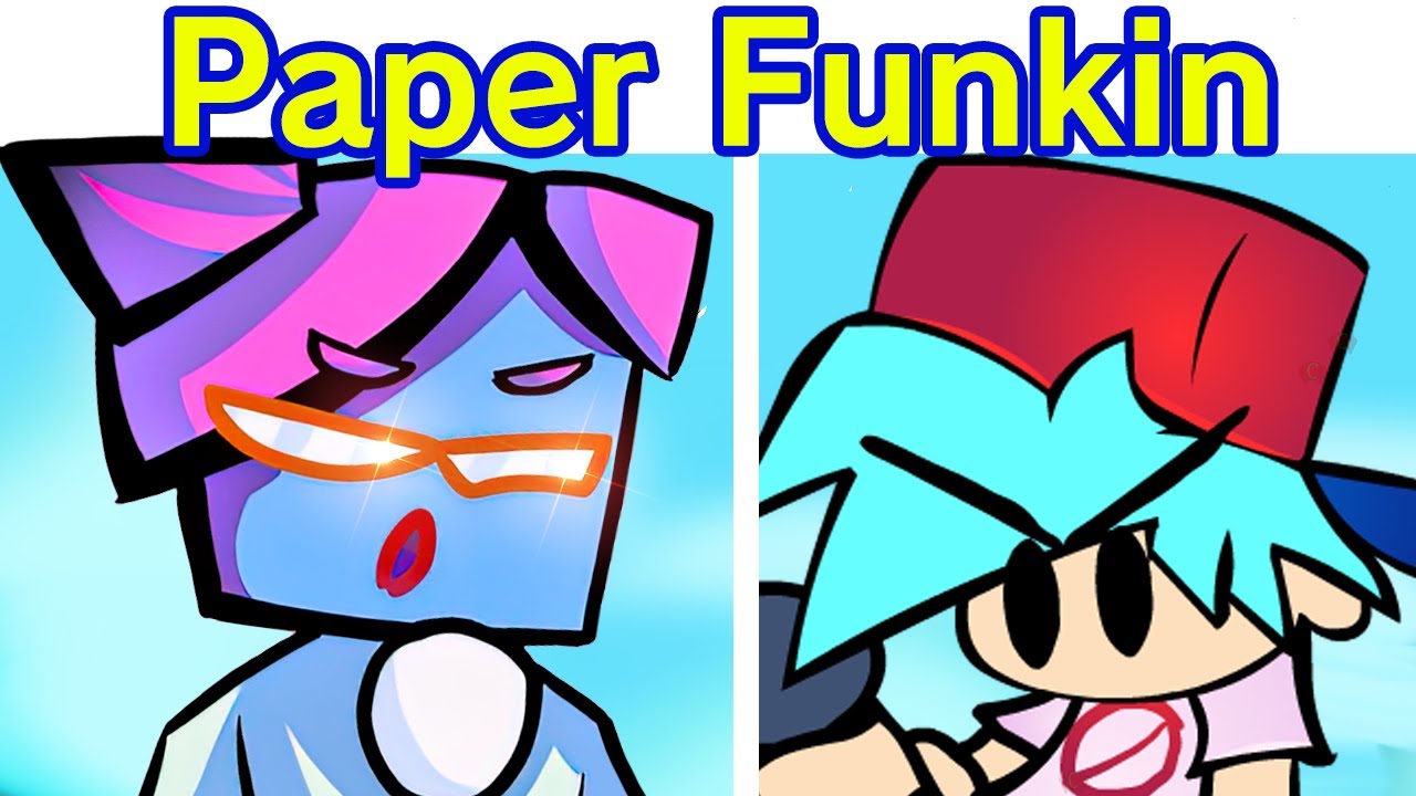 Friday Night Funkin' VS Nastasia | Super Paper Funkin Demo (FNF Mod ...