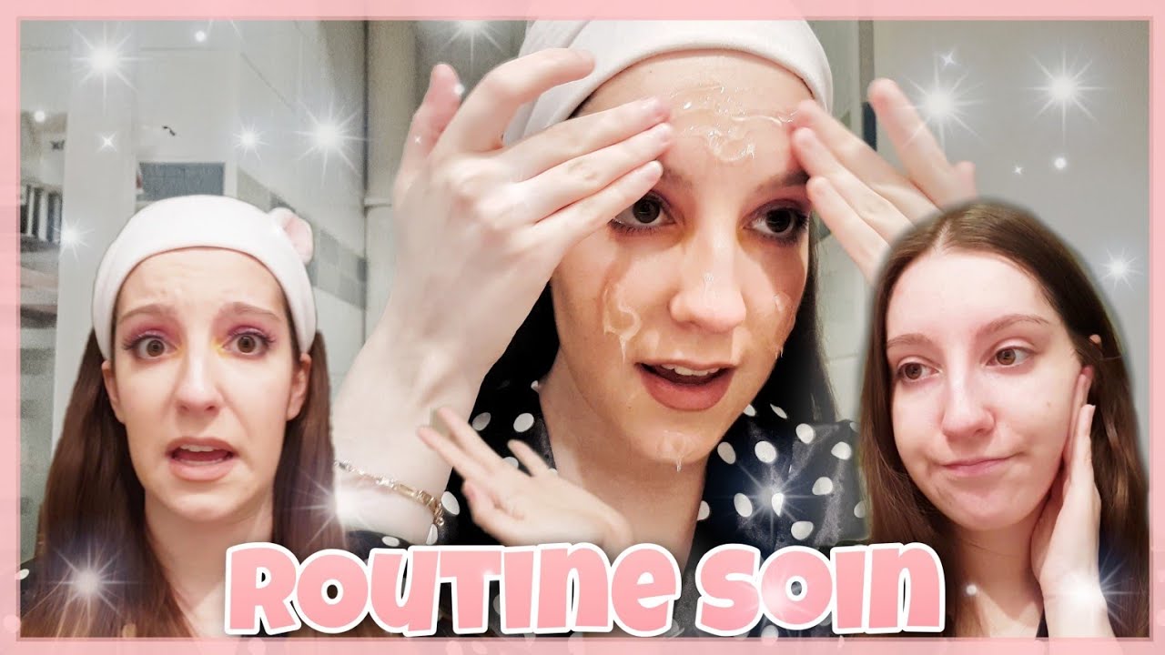 ROUTINE SOIN DU SOIR | (Skincare night routine) 🌙 - YouTube