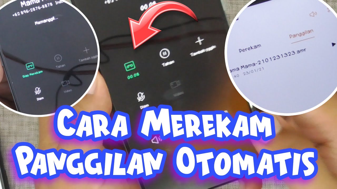 Cara Merekam Panggilan Telepon Secara Otomatis Tanpa Aplikasi HP Oppo ...