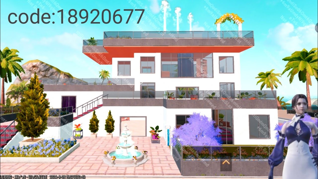 pubg house design level 25 26 How to build home in pubg mobile - YouTube