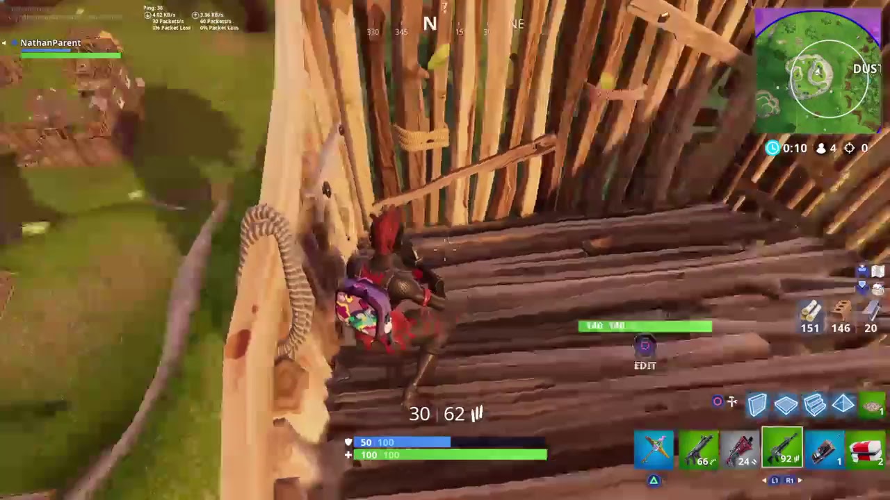 Epic Fortnite Gameplay from Nathan Parent - YouTube