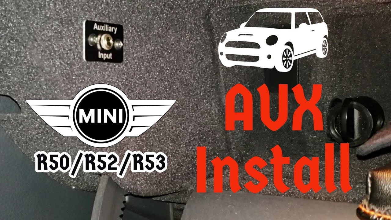 R50/R52/R53 Mini Aux Input Install - YouTube