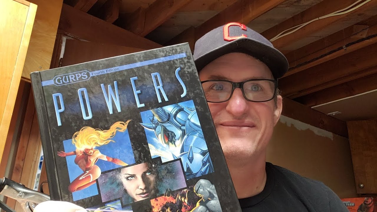Unboxing on a Saturday, GURPS Powers 4E & something from Brian at Weird ...