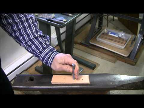 How To Set Rivets In Leather