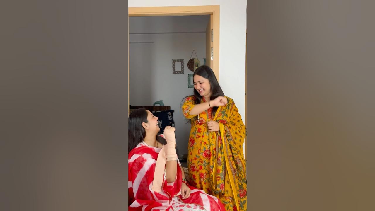 Bhabhi nanad ki jodi ️|| bhabhi nanad ka rishta 🥰|| #bhabhinanad#comedy #short - YouTube