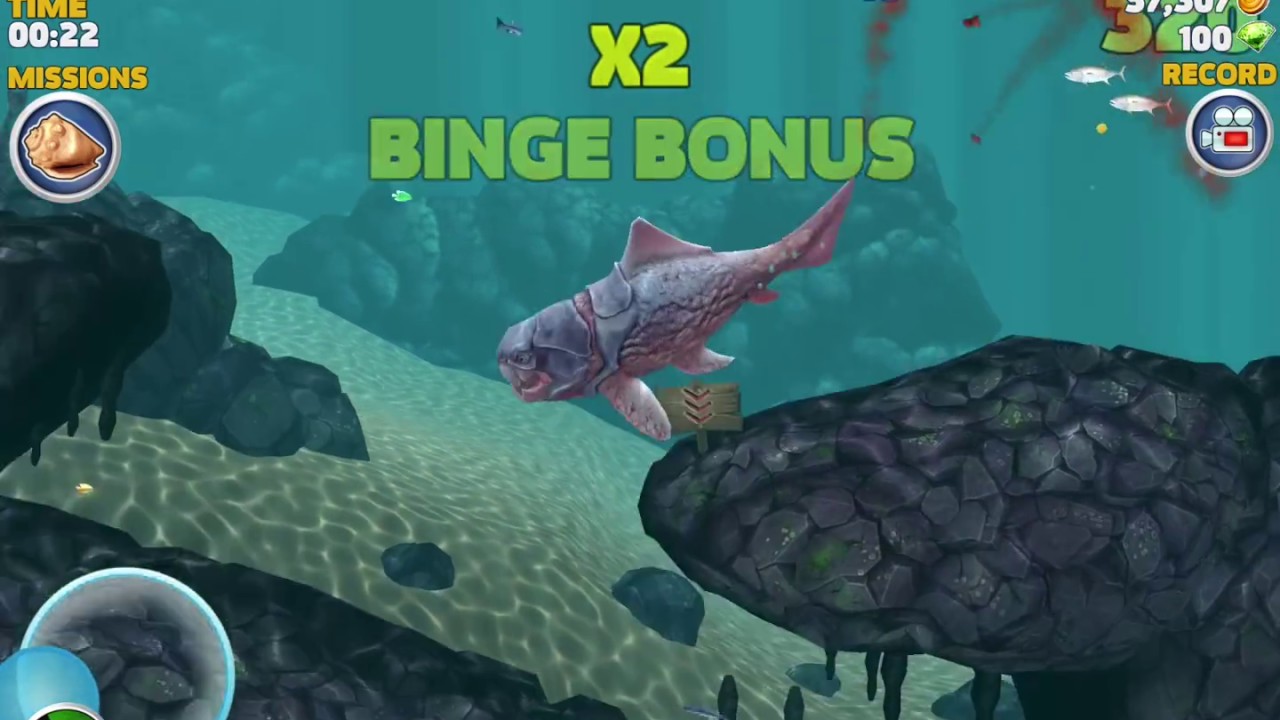 Hungry shark kempy cave map - YouTube