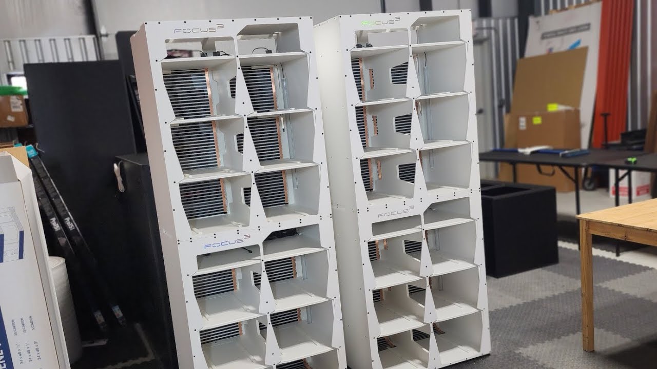 Focus Cubed Habitats Hangar6 Tub System Stacks - Enclosure Talk - YouTube