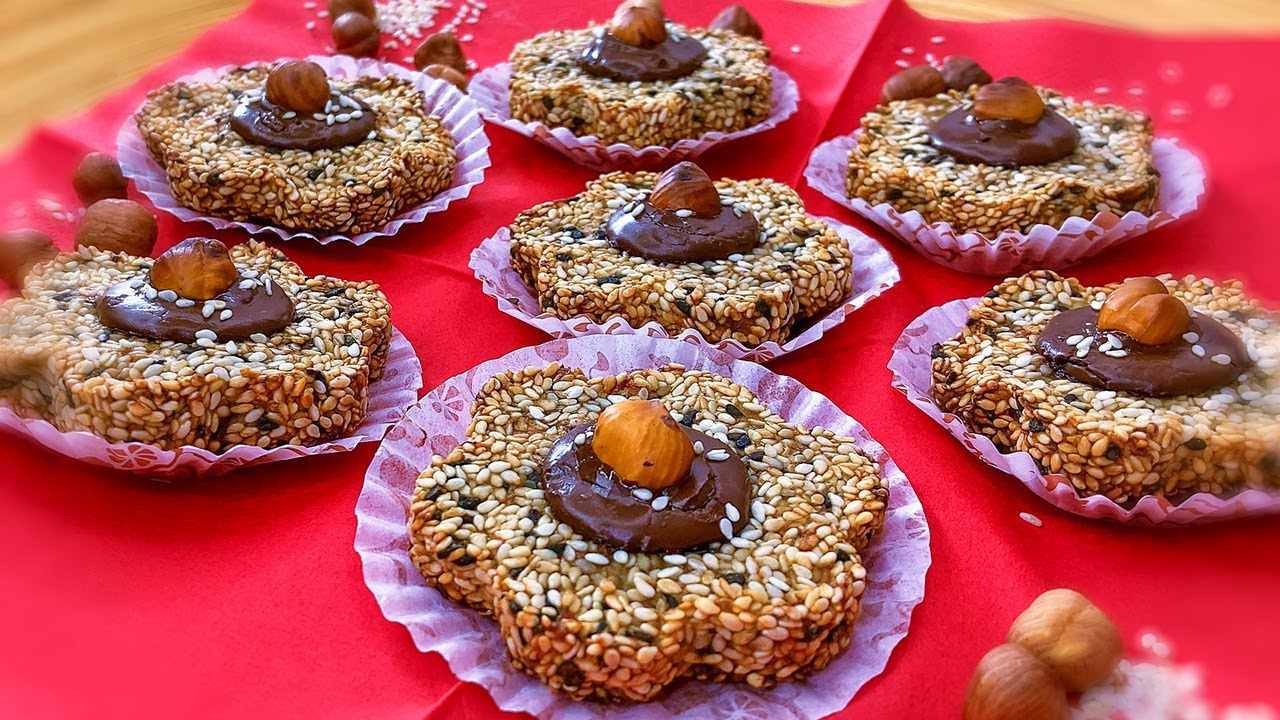 Crispy & Chewy Sesame Banana Cookies Recipe | Simple & Quick | No sugar ...