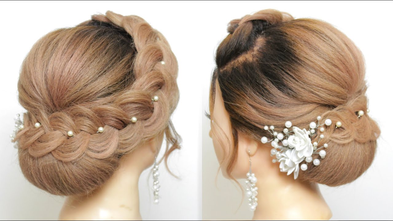 New Elegant easy hairstyle for every day - YouTube