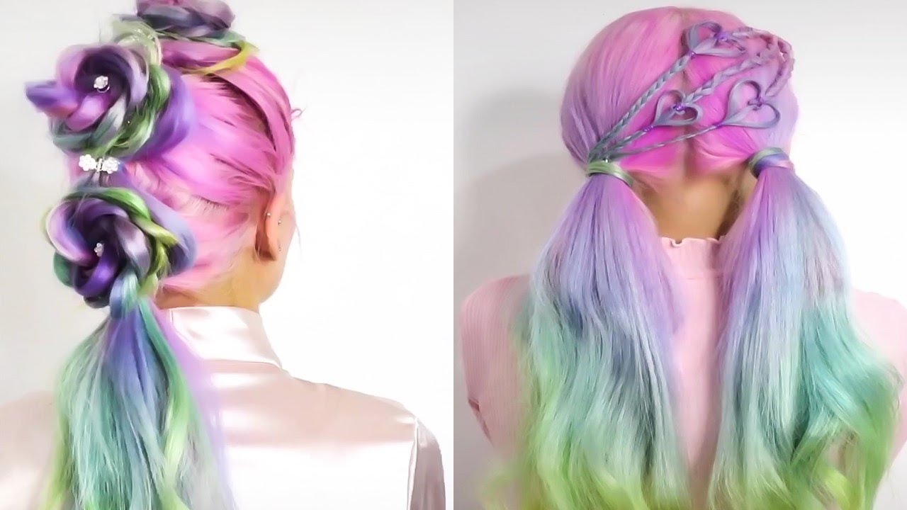 Creative DIYs: TIKTOK HAIR TUTORIALS 😱👍😍 - TIK TOK HAIR TUTORIAL ...