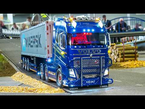 UNIQUE RC TRUCKS, RC MACHINES COLLECTION!! RC WHEEL LOADER LESU WA100M, RC SCALEART TRUCKS, RC TRAIN