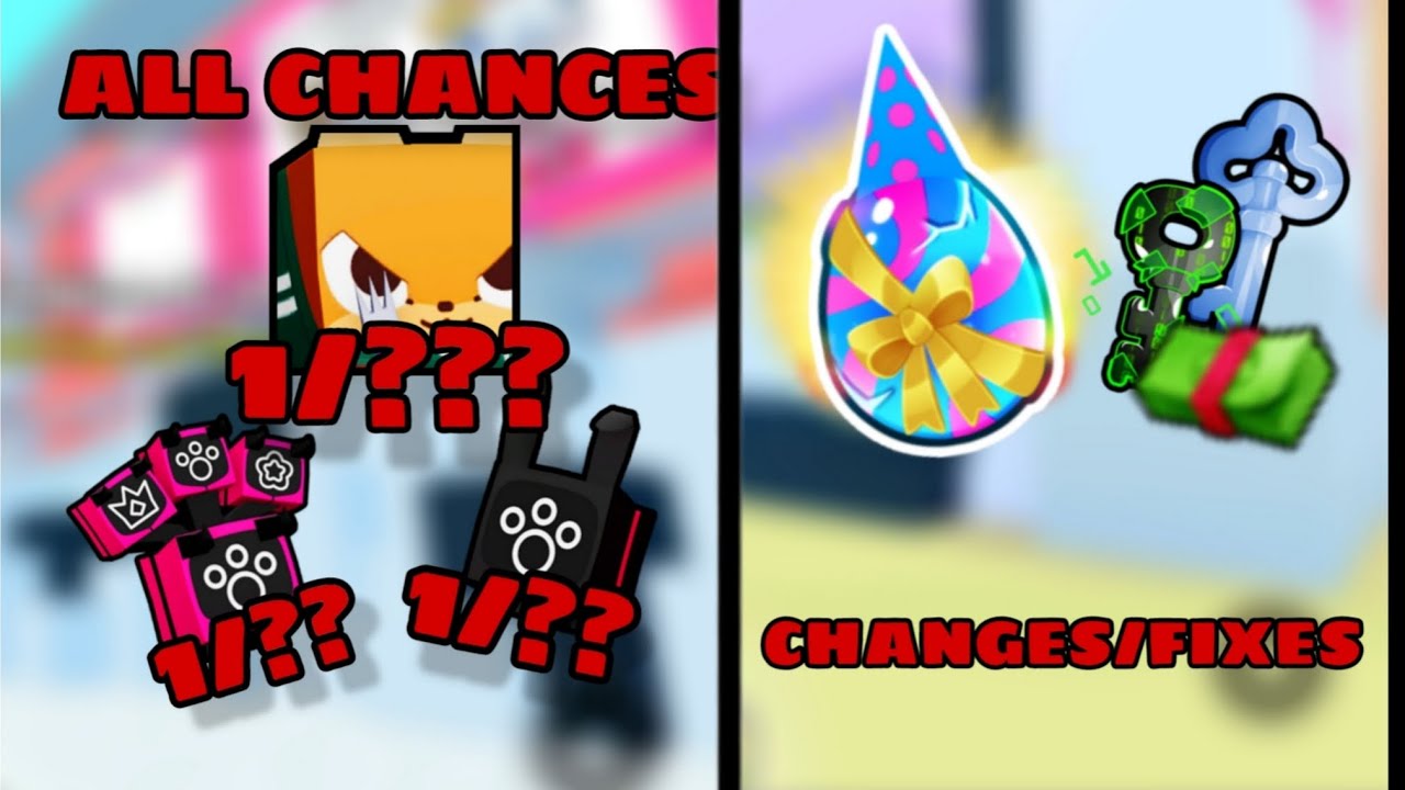 ALL CHANCES For the new UPDATE 43 Pets + BUG FIXES ( BIG GAMES LISTENED ...