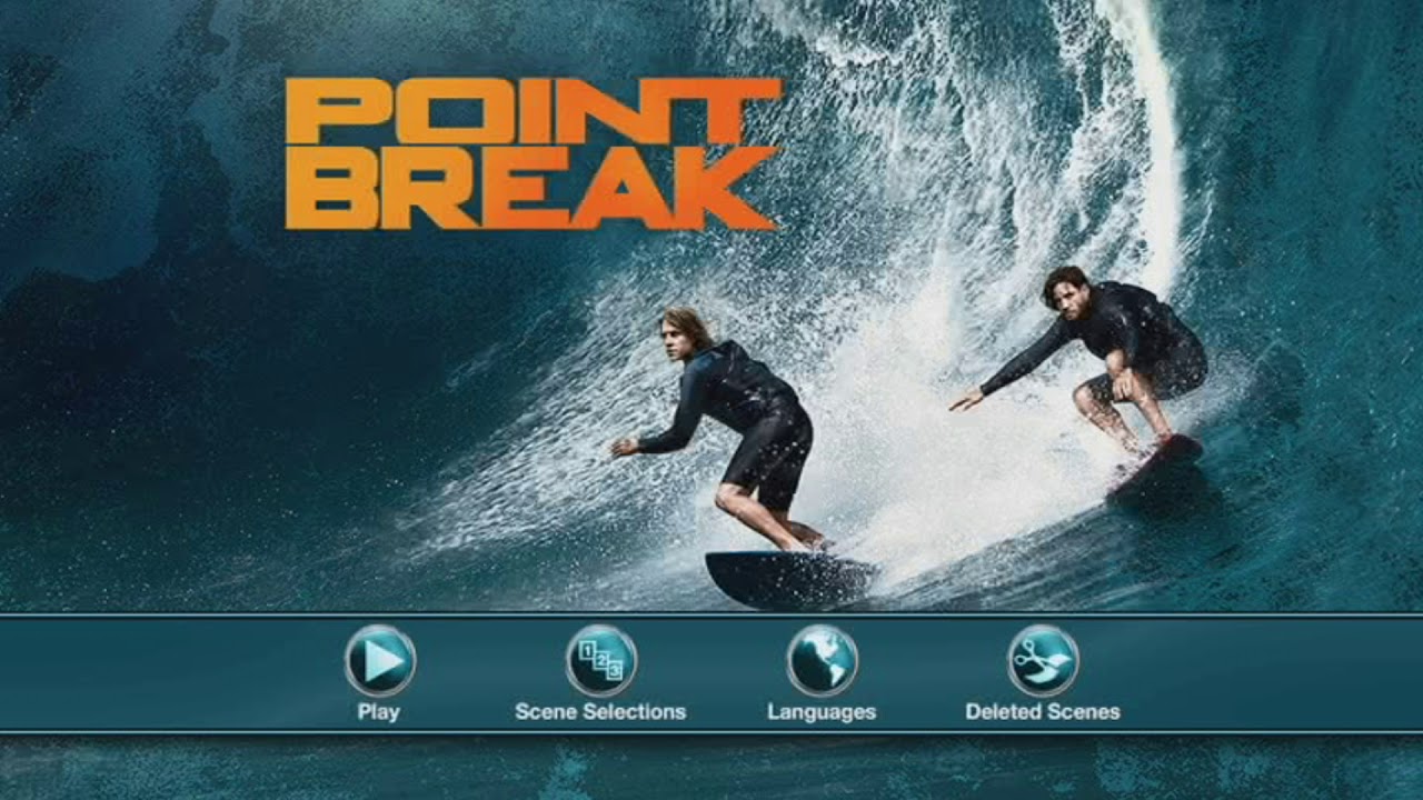Point Break (2015) DVD Menu - YouTube