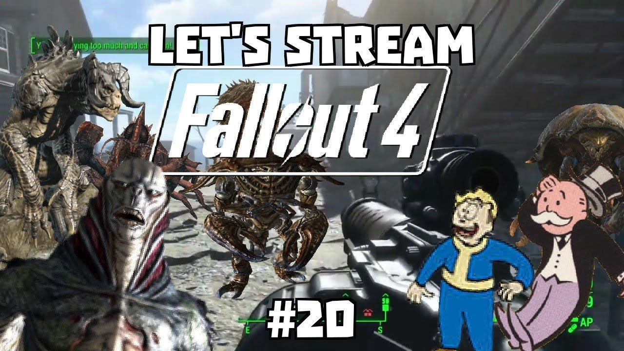 Fallout 4 Live Stream (Join the Chat) SOCIAL BLADE GOALS - YouTube
