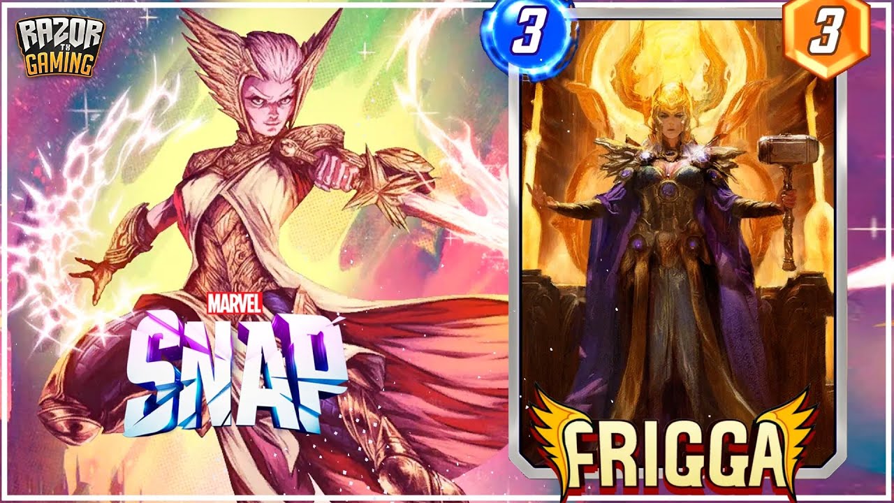 NUEVA CARTA FRIGGA ¿MERECE LA PENA? + MAZOS 🔴 MARVEL SNAP - YouTube