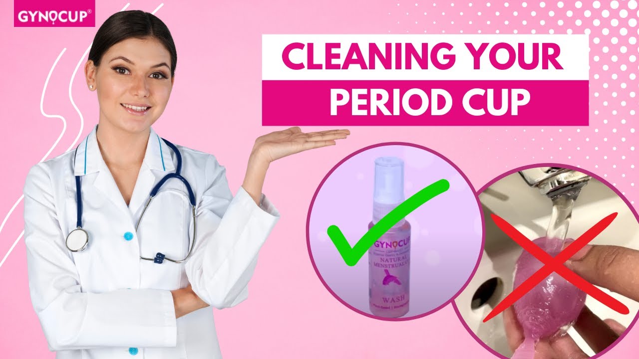 CLEANING YOUR MENSTRUAL CUP || How to clean and care for your menstrual ...