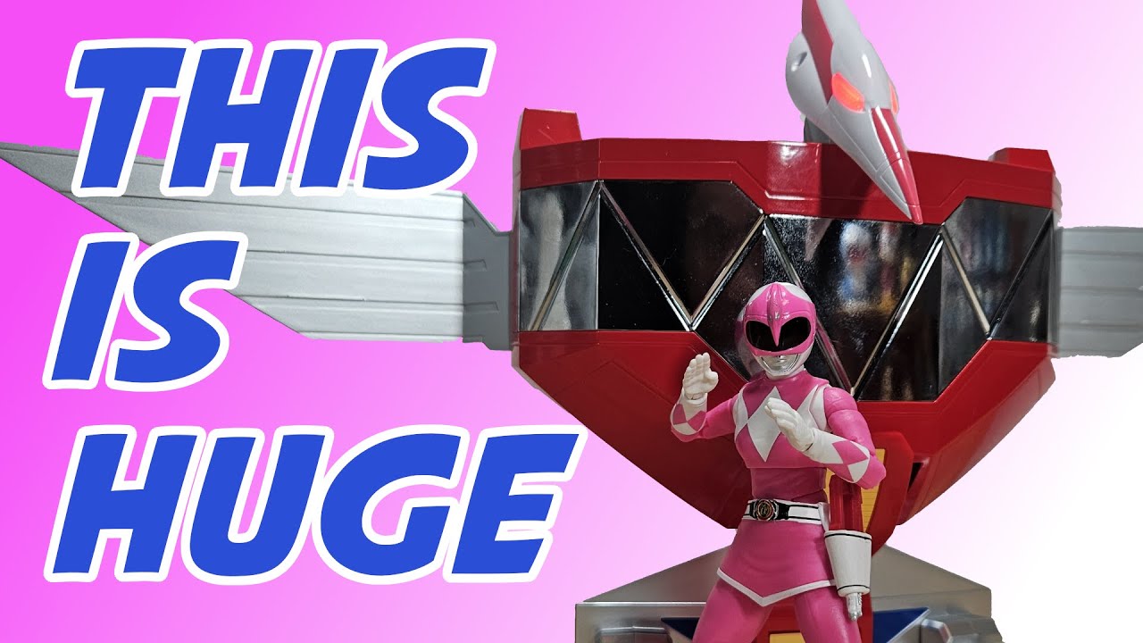 Mighty Morphin Power Rangers Altaya Pterodactyl Zord Review - YouTube