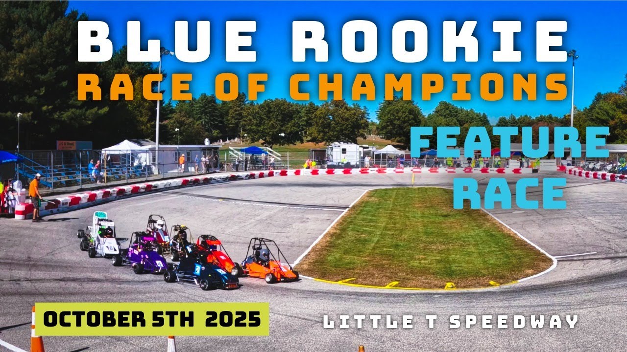 Blue Rookie Sunday Feature Race | October 5th 2025 | Little T Speedway ...