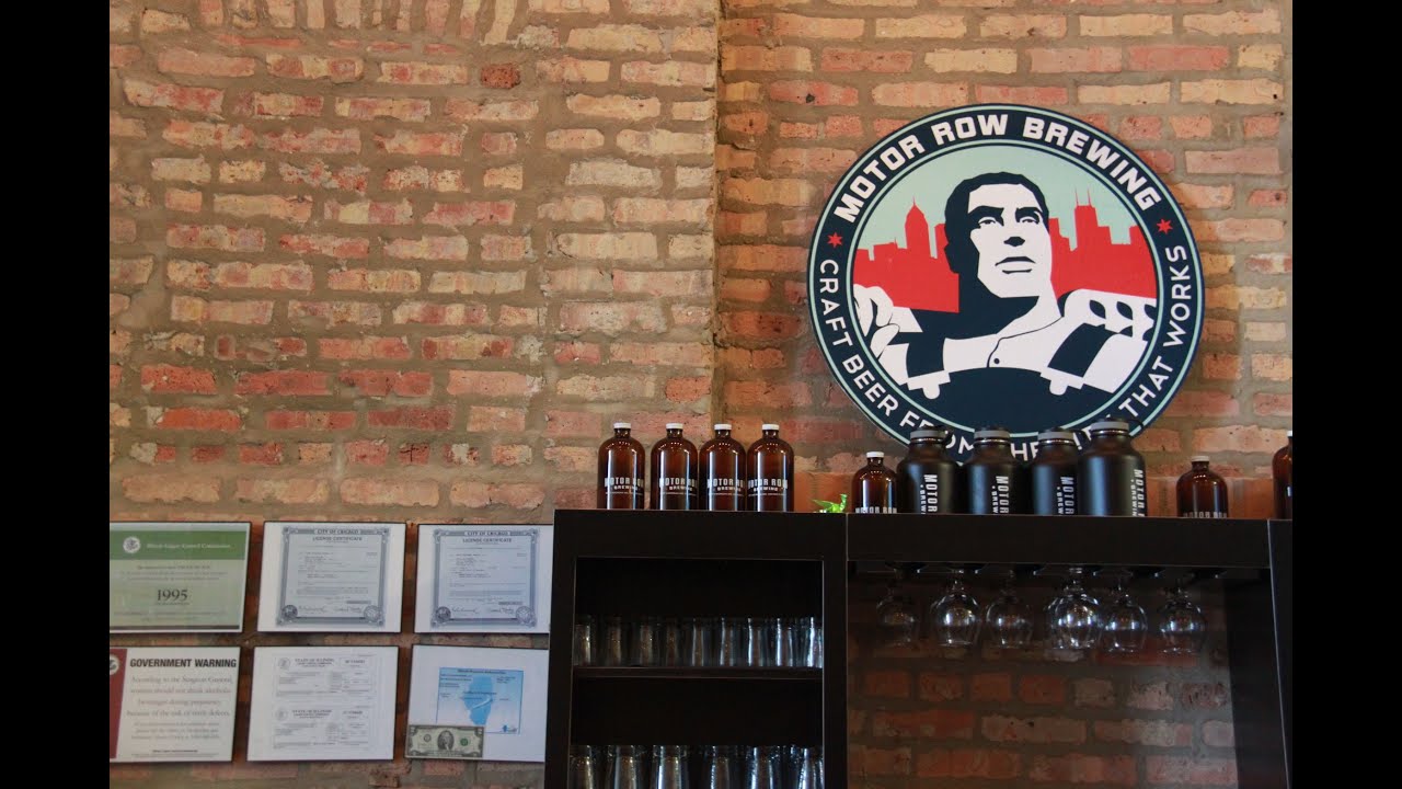 Quick Tour of Motor Row Brewing, Chicago - YouTube