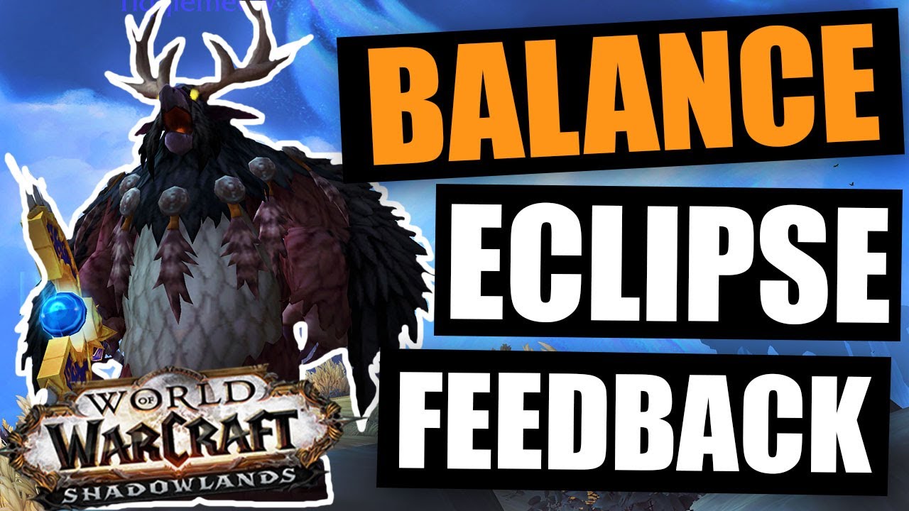 🌙NEW ECLIPSE SYSTEM! | BALANCE DRUID | ALPHA SHADOWLANDS - YouTube